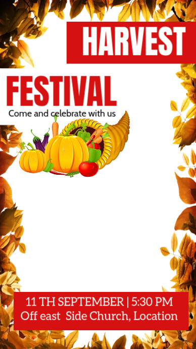 Fall Social Media Posts Template | PosterMyWall