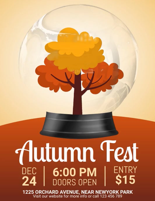 fall video template | PosterMyWall