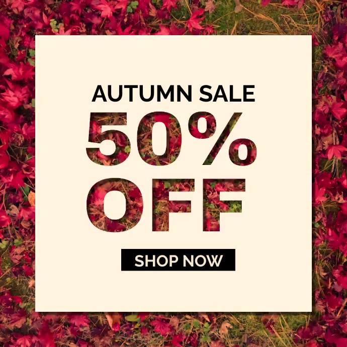 fall video template | PosterMyWall