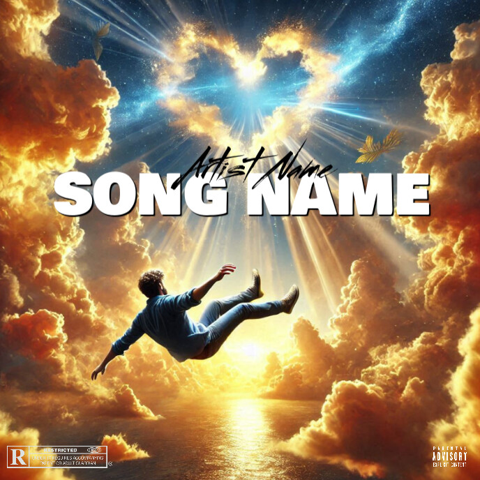 Falling Mixtape Album Cover Art Album Cover Template | PosterMyWall