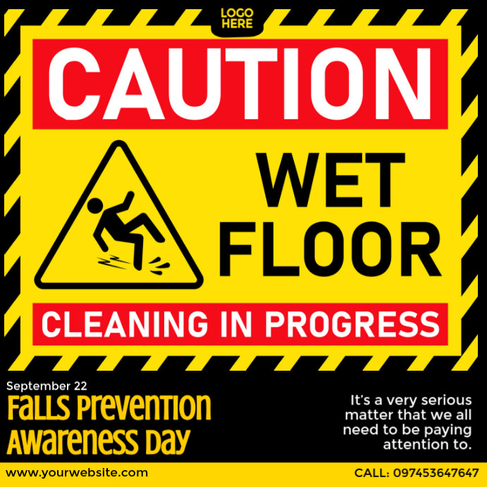 Falls Prevention Awareness Day Design Template | PosterMyWall