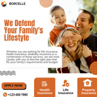family insurance template | PosterMyWall