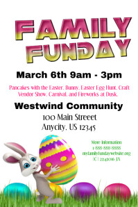 Easter poster Template | PosterMyWall