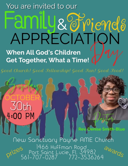 Family and Friend Appreciation 2022 Template | PosterMyWall