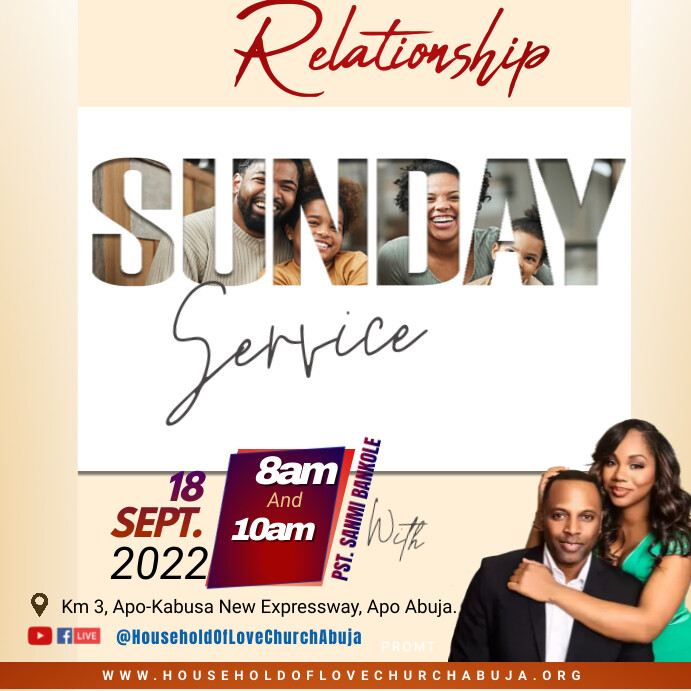 Modèle FAMILY AND RELATIONSHIP SUNDAY | PosterMyWall