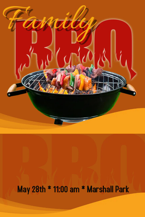 Copy of Family BBQ | PosterMyWall