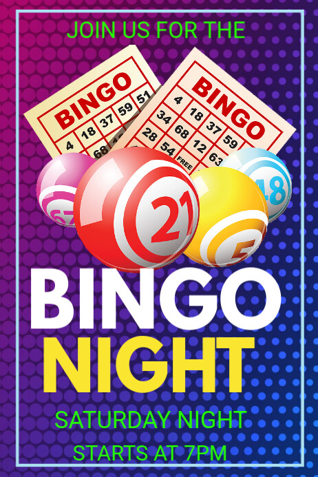 Family Bingo Party Template | PosterMyWall