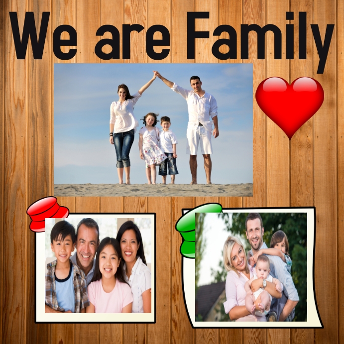 Family Collage Template | PosterMyWall