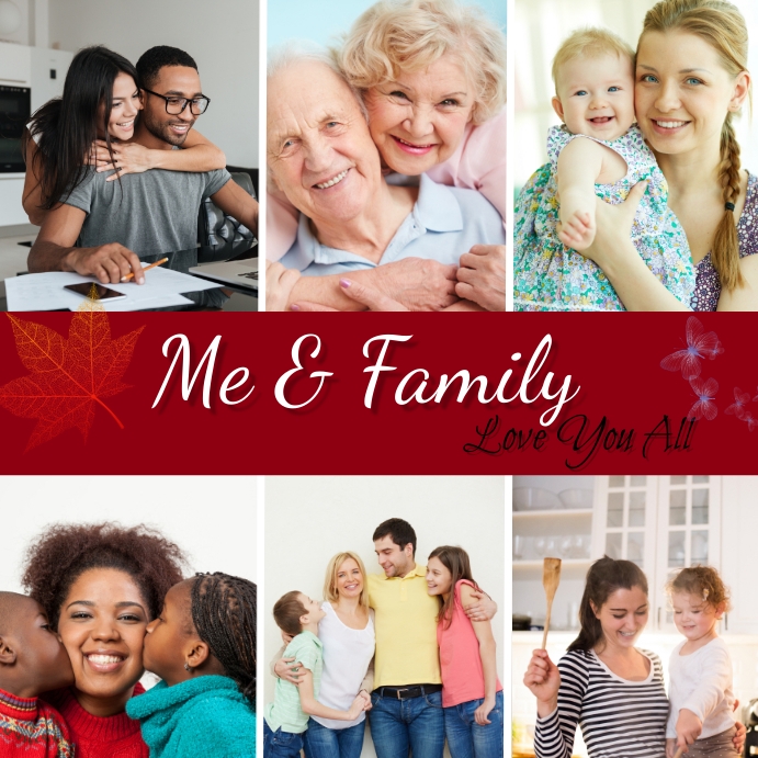 Family Collage Template | PosterMyWall