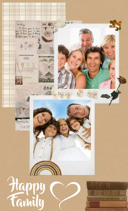 Family Collage Template | PosterMyWall