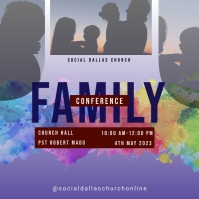 130+ family conference Customizable Design Templates | PosterMyWall