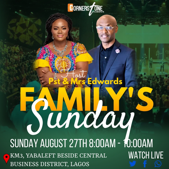 FAMILY CONFERENCE FLYER DESIGN TEMPLATE (3) | PosterMyWall