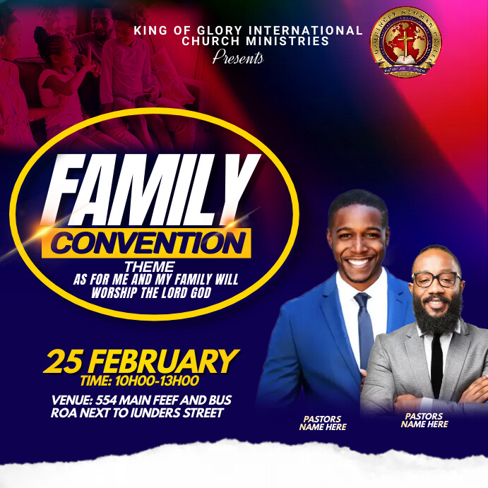 family convention Template | PosterMyWall