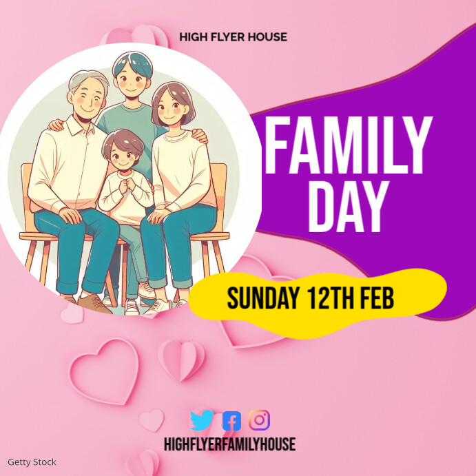 Family Day desighn Template | PosterMyWall