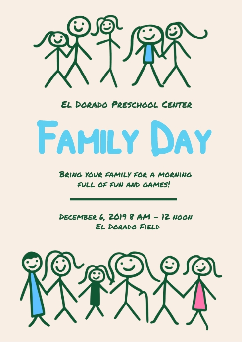 Copy of Family day | PosterMyWall