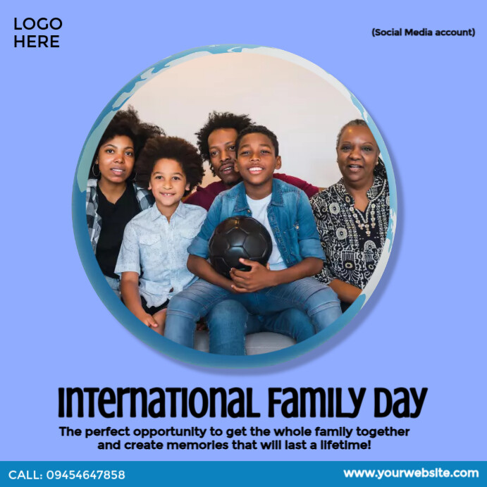 Family Day Template | PosterMyWall