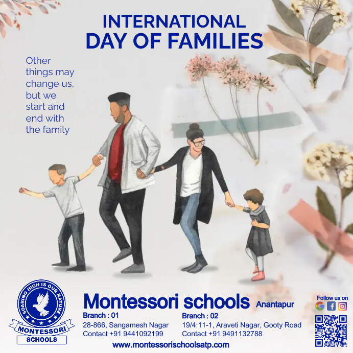 family day of Montessori (1) Template | PosterMyWall