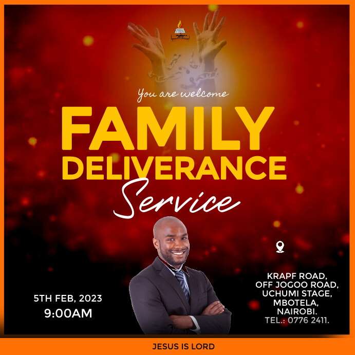 Copy of family deliverance poster | PosterMyWall