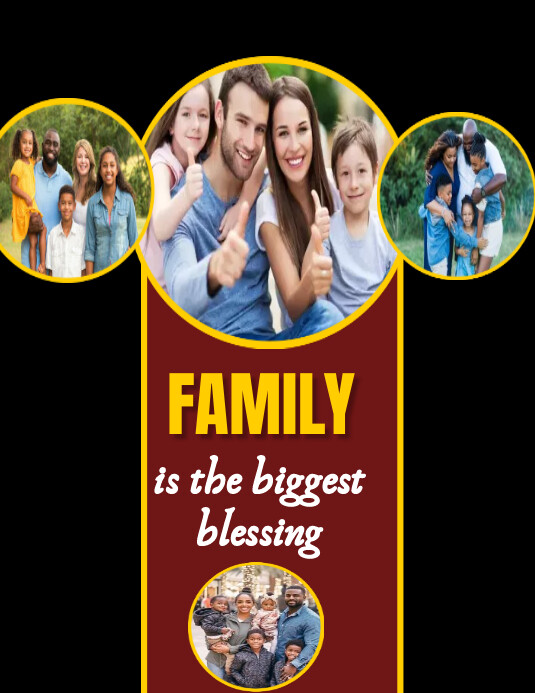 Plantilla de family flyers | PosterMyWall