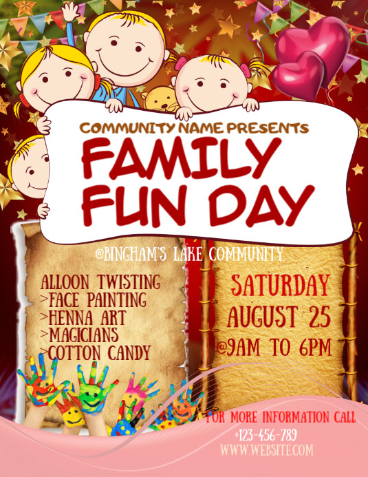 Copy of Family Fun Day | PosterMyWall
