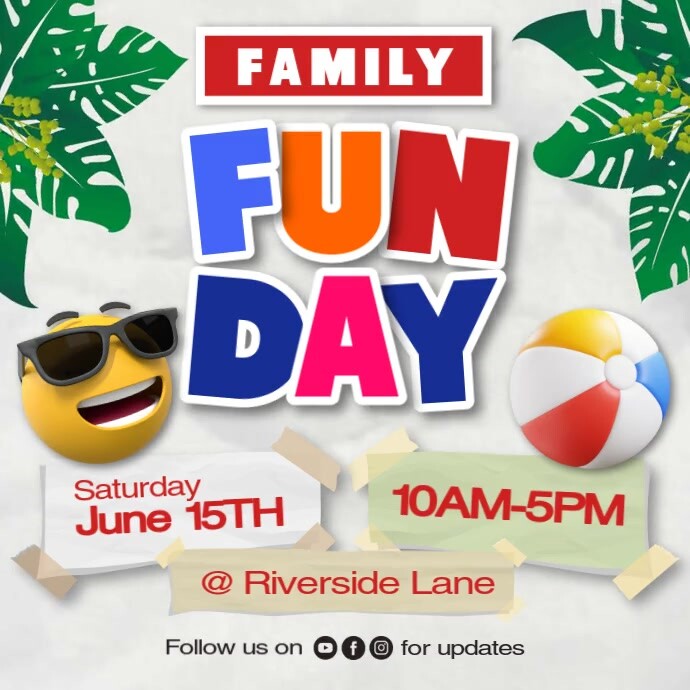 Copy of Family Fun Day | PosterMyWall