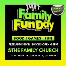 Customize 340+ Family & Friends Day Program Templates | PosterMyWall