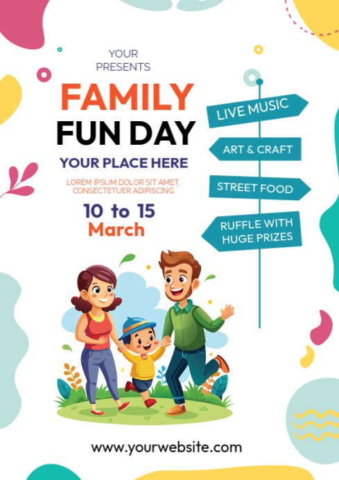 Family Fun Day Template | PosterMyWall