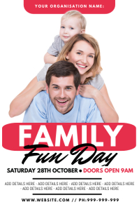 Family Fun Day Poster Template | PosterMyWall