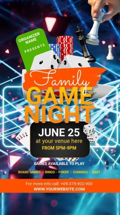 family game night Template | PosterMyWall