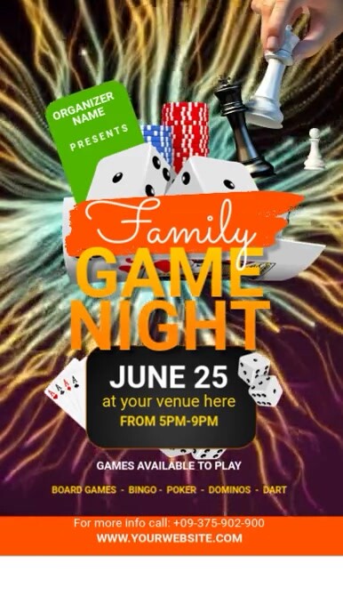 family game night Template | PosterMyWall