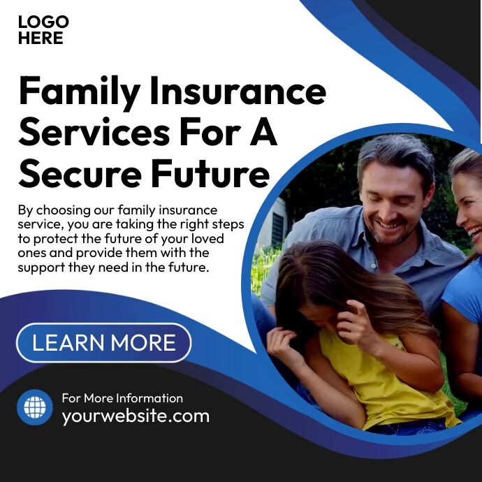Family Insurance Template | PosterMyWall
