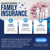 family insurance template | PosterMyWall