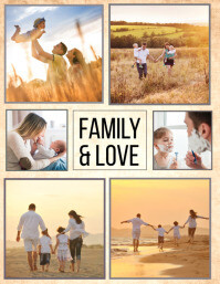 Family Collage Template | PosterMyWall