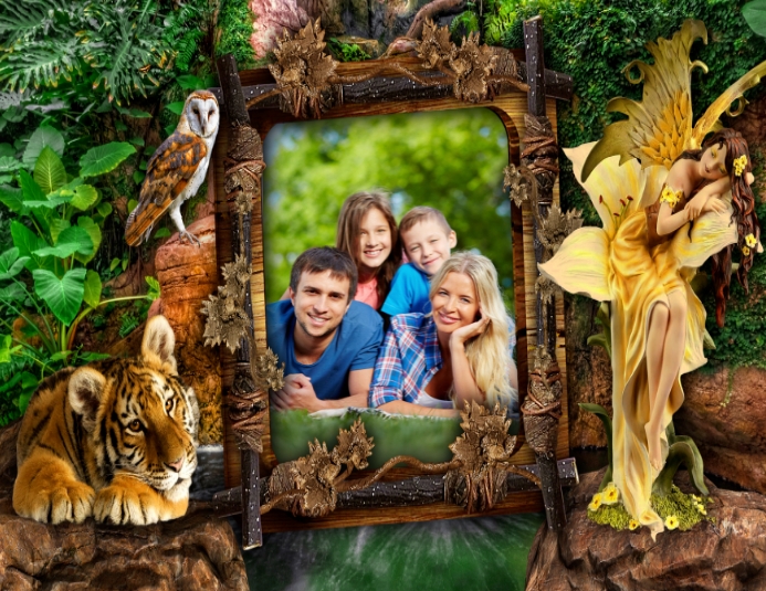Copy of Family photo frame online free customized | PosterMyWall