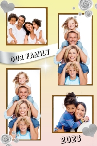 FAMILY PICTURES COLLAGE Template | PosterMyWall