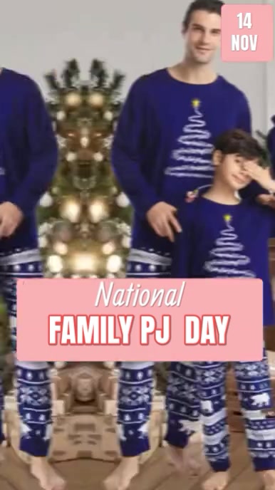 Family PJ day Template | PosterMyWall