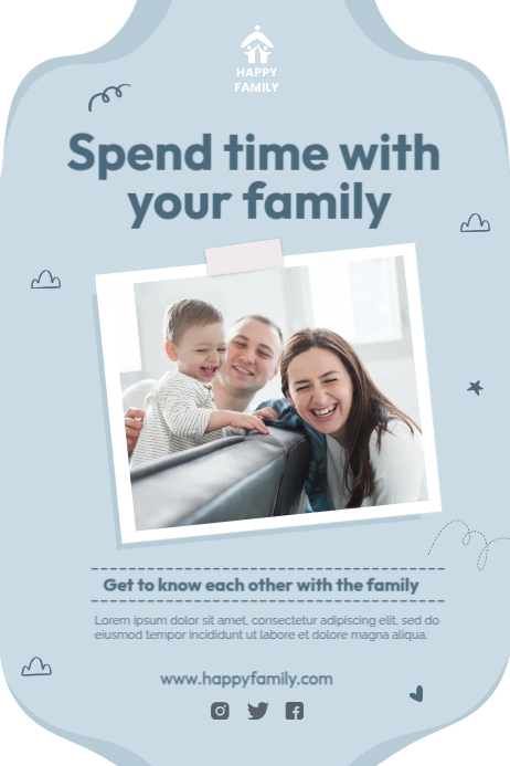 Family Poster Template | PosterMyWall