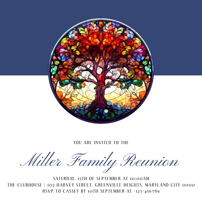Family Reunion Template | PosterMyWall