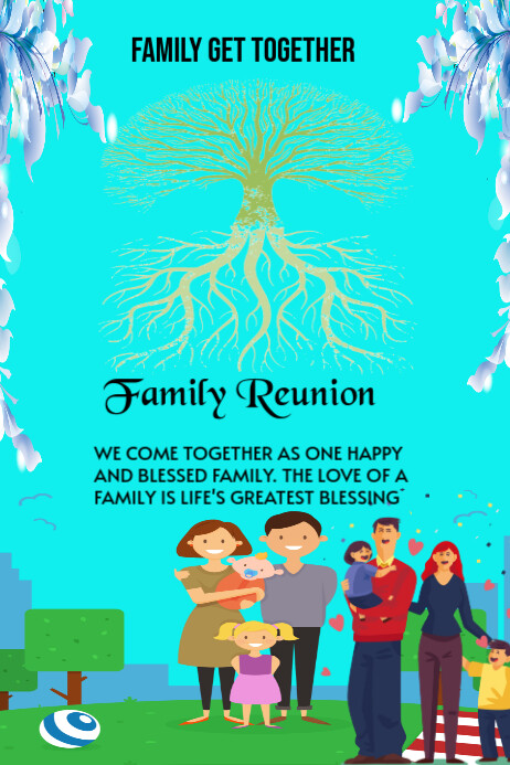 FAMILY REUNION Template | PosterMyWall