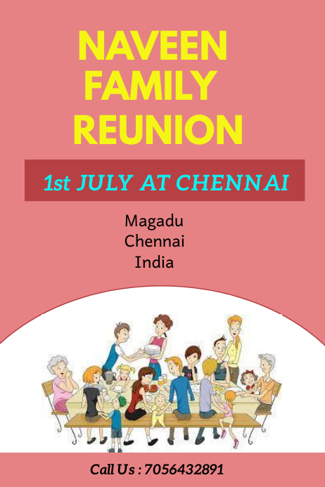 family reunion Template | PosterMyWall