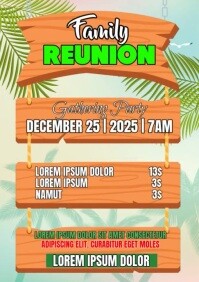 Family Reunion Day Template | PosterMyWall