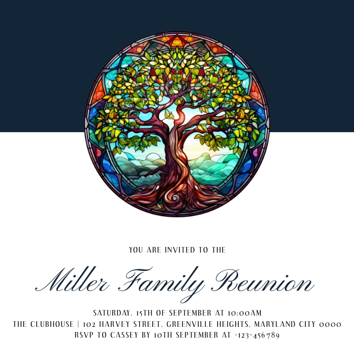 Family Reunion Template | PosterMyWall