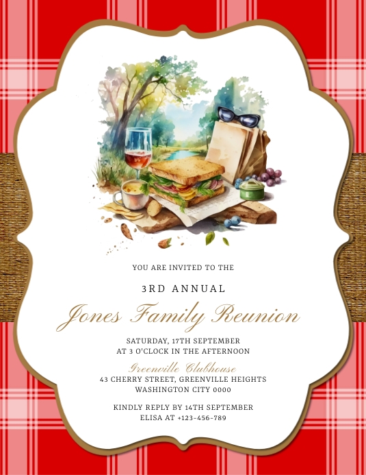 Family Reunion Template | PosterMyWall
