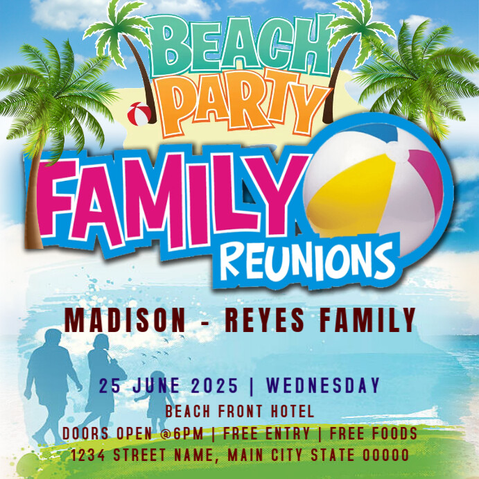 Plantilla de Family Reunion Instagram Post | PosterMyWall