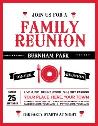 Reunion Flyer Post Template | PosterMyWall