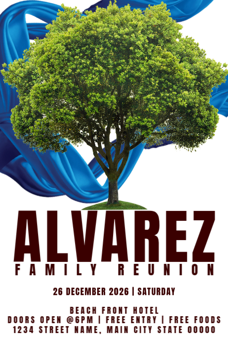 Family Reunion Poster Template | PosterMyWall