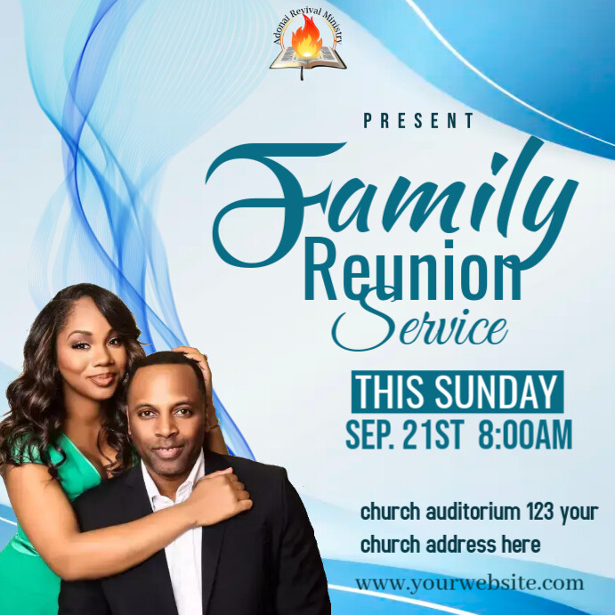 FAMILY REUNION SERVICE Template | PosterMyWall