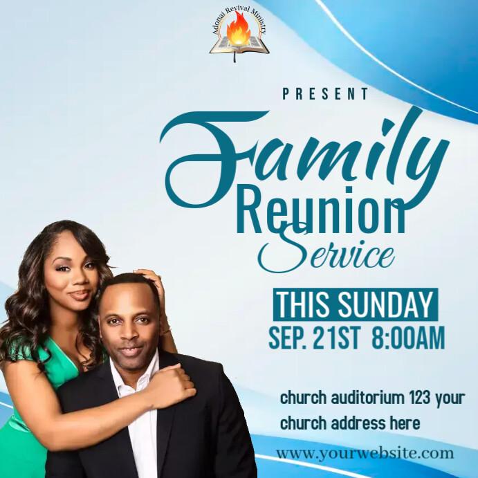FAMILY REUNION SERVICE Template | PosterMyWall