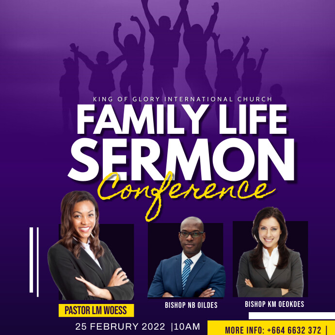 family sermon Template | PosterMyWall