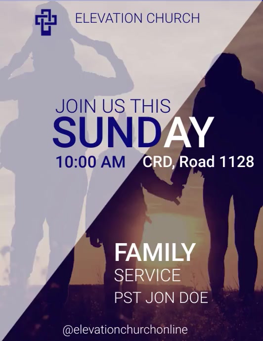 FAMILY SERVICE (1) Template | PosterMyWall